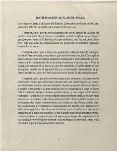 Objetivos de la lucha zapatista | 2019, Año del Caudillo del Sur, Emiliano Zapata